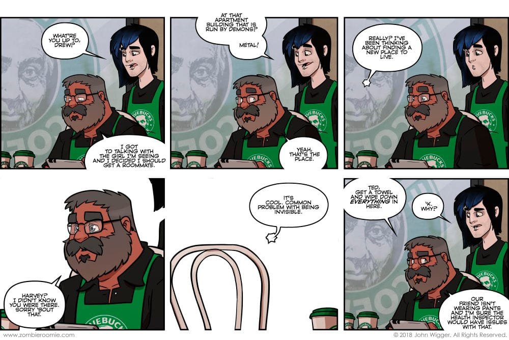 Wipe down EVERYTHING – Zombie Roomie